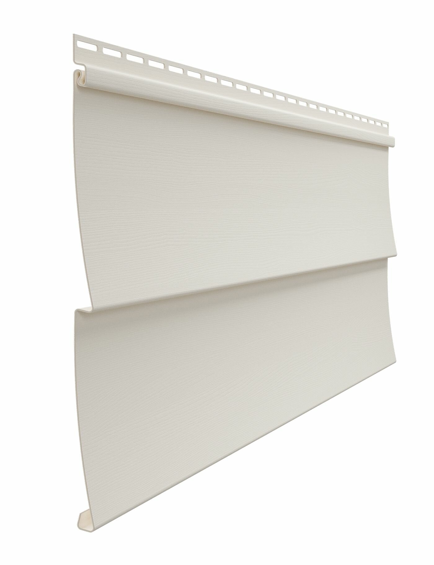 Сайдинг Docke STANDARD / Деке стандарт / D5C, горизонтальный, влагоустойчивый, цвет пломбир