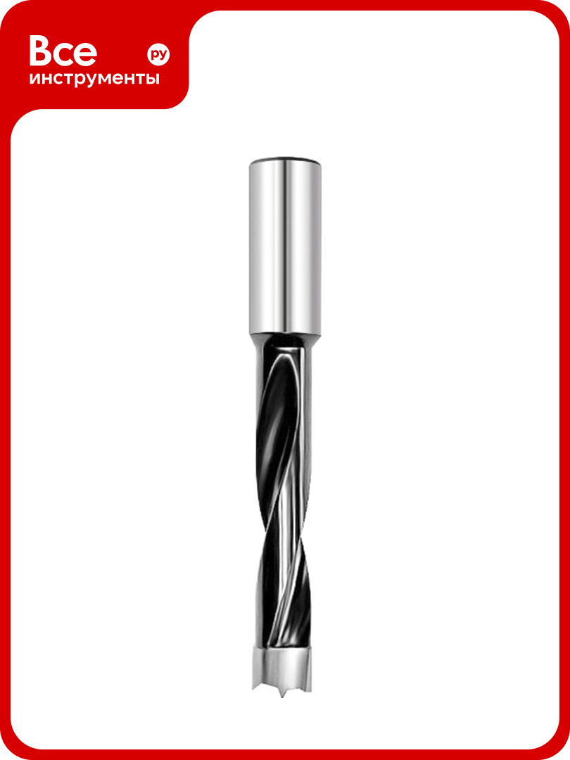 Сверло присадочное усиленное "глухое" (5x105 мм; S=10x30 мм; RH) ROTIS 412.05105R