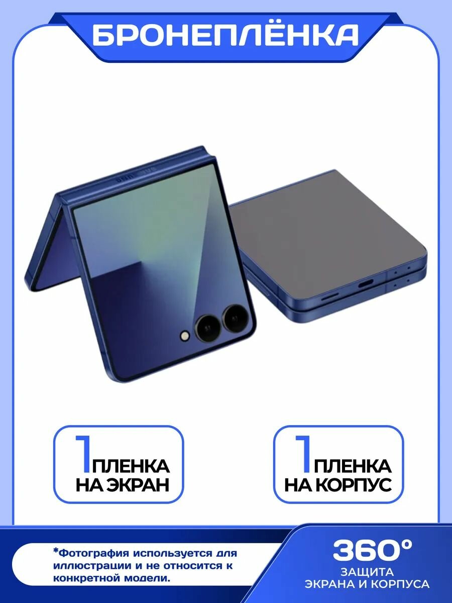 Пленка на экран и корпус для Galaxy Z Flip7