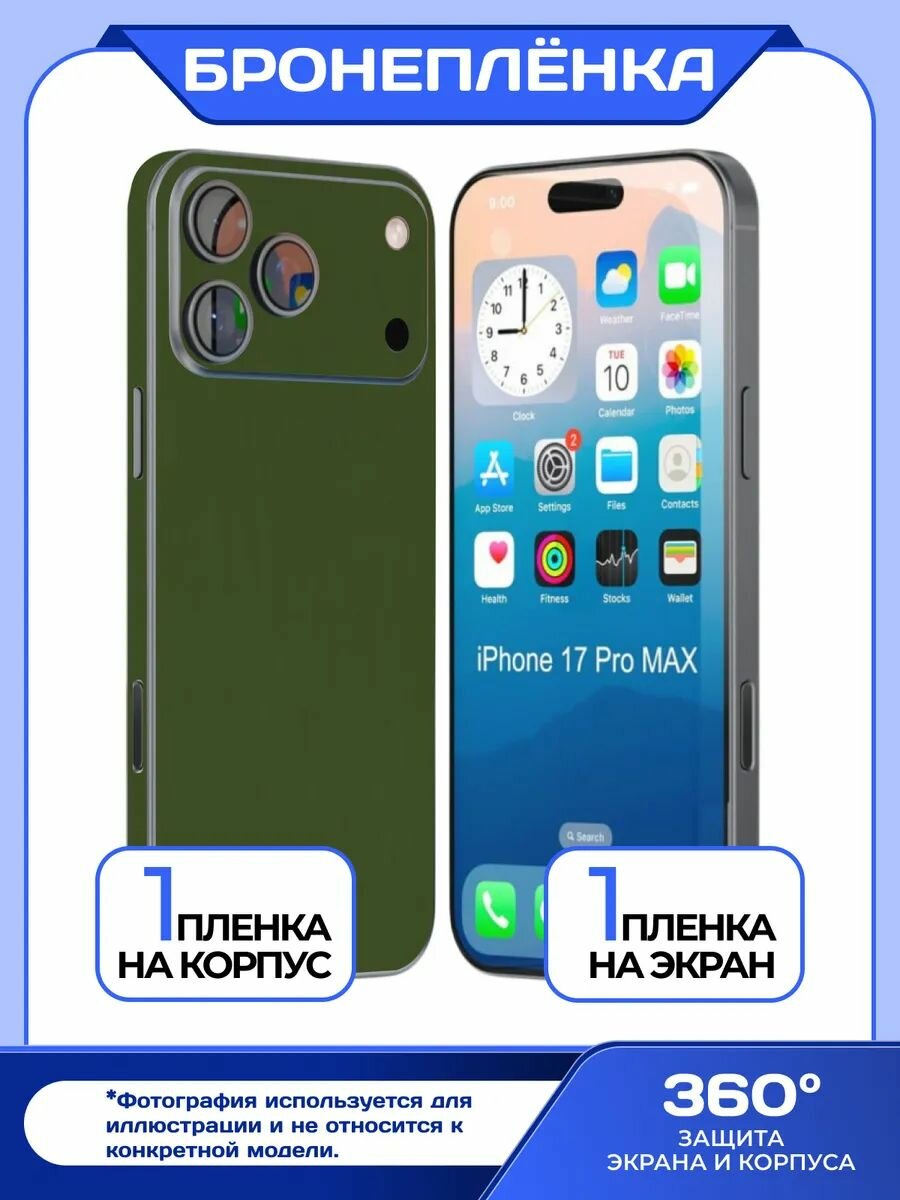 Пленка на экран и корпус для iPhone 17 Pro