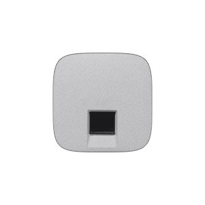 Legrand (Легранд) Лицевая панель - Valena Allure - для розеток RJ 45 и RJ 11 Кат. № 7 530 42/44/46/48/68/70 - алюминий 755417