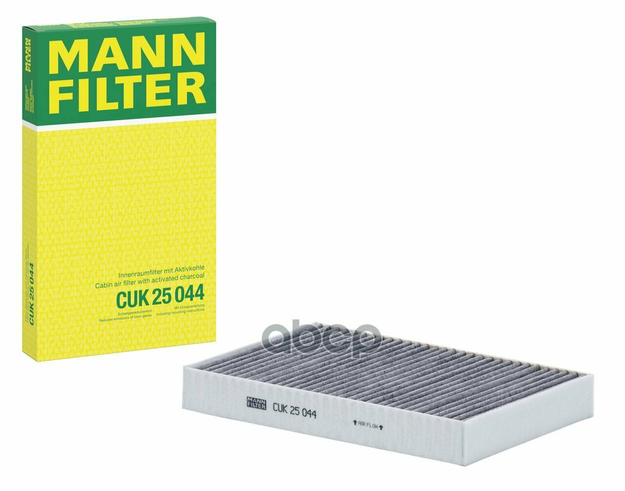 Фильтр салона угольн TESLA: MODEL S (5YJS) MANN-FILTER арт. CUK25044