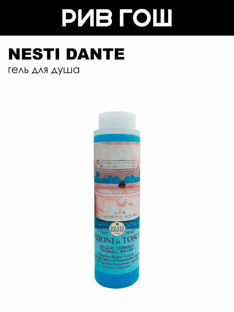 NESTI DANTE Гель для душа Термальные источники, 300 мл