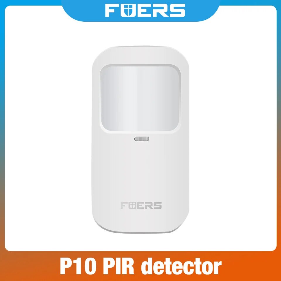 Система охраны дома и бизнеса FUERS G12 DIY Tuya WIFI GSM беспроводная система охраны от вторжений с контролем, сиреной, RFID, датчиком движения, датчиком дыма-P10 датчик движения