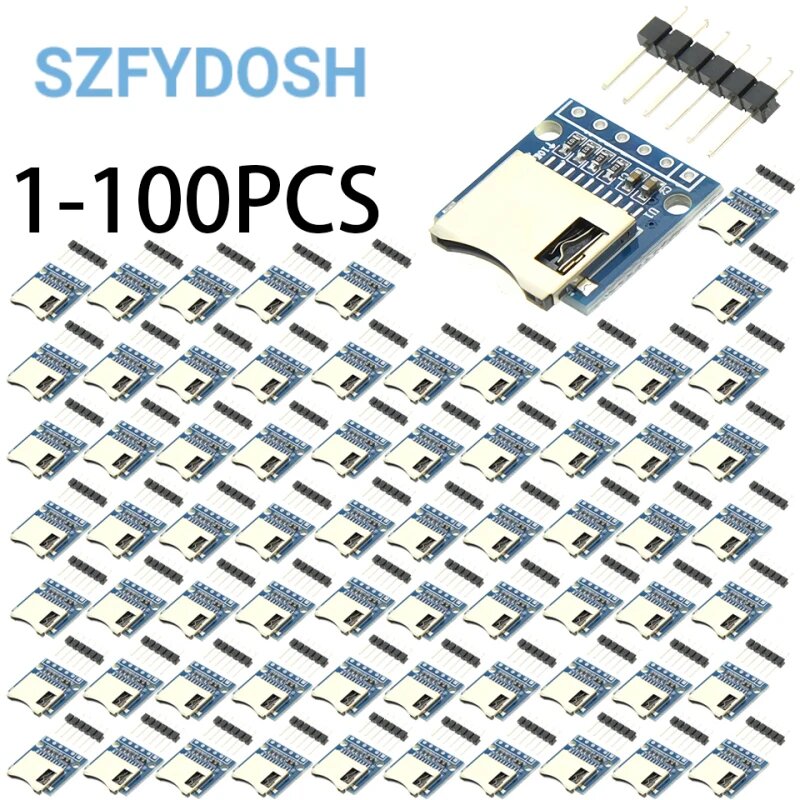 Модуль карты Micro SD для Arduino, 5PCS