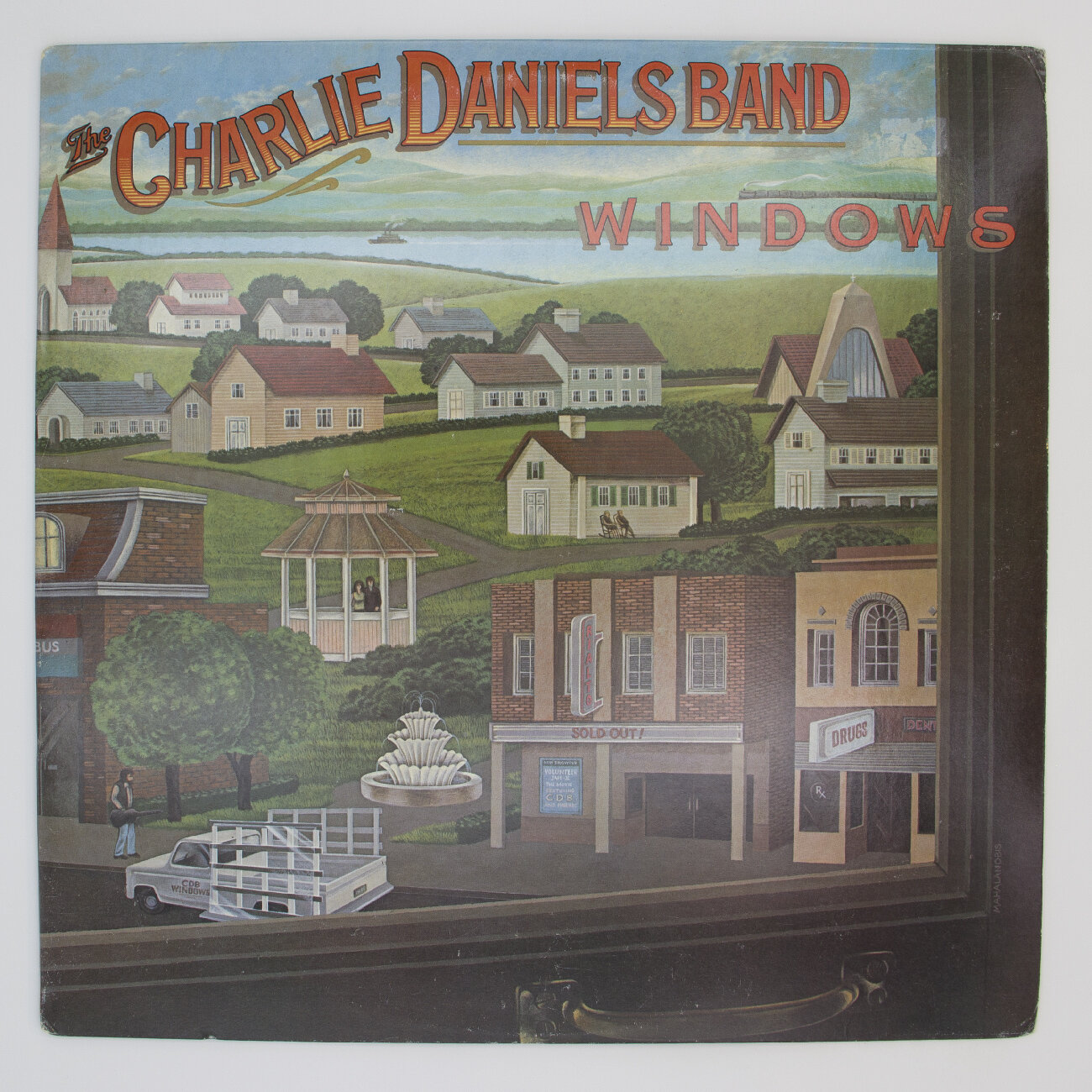 Виниловая пластинка The Charlie Daniels Band - Windows, 1xLP, EX