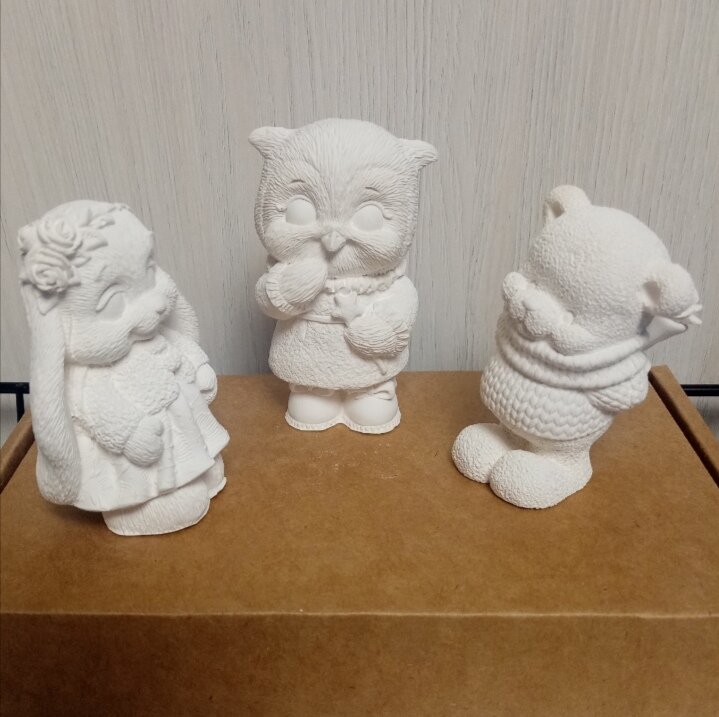 Гипсовая 3D раскраска "Дружба"
