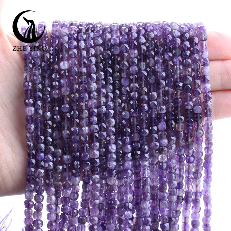 Бусины фиолетовые Zhe Ying 4 мм, 127Amethyst L.2