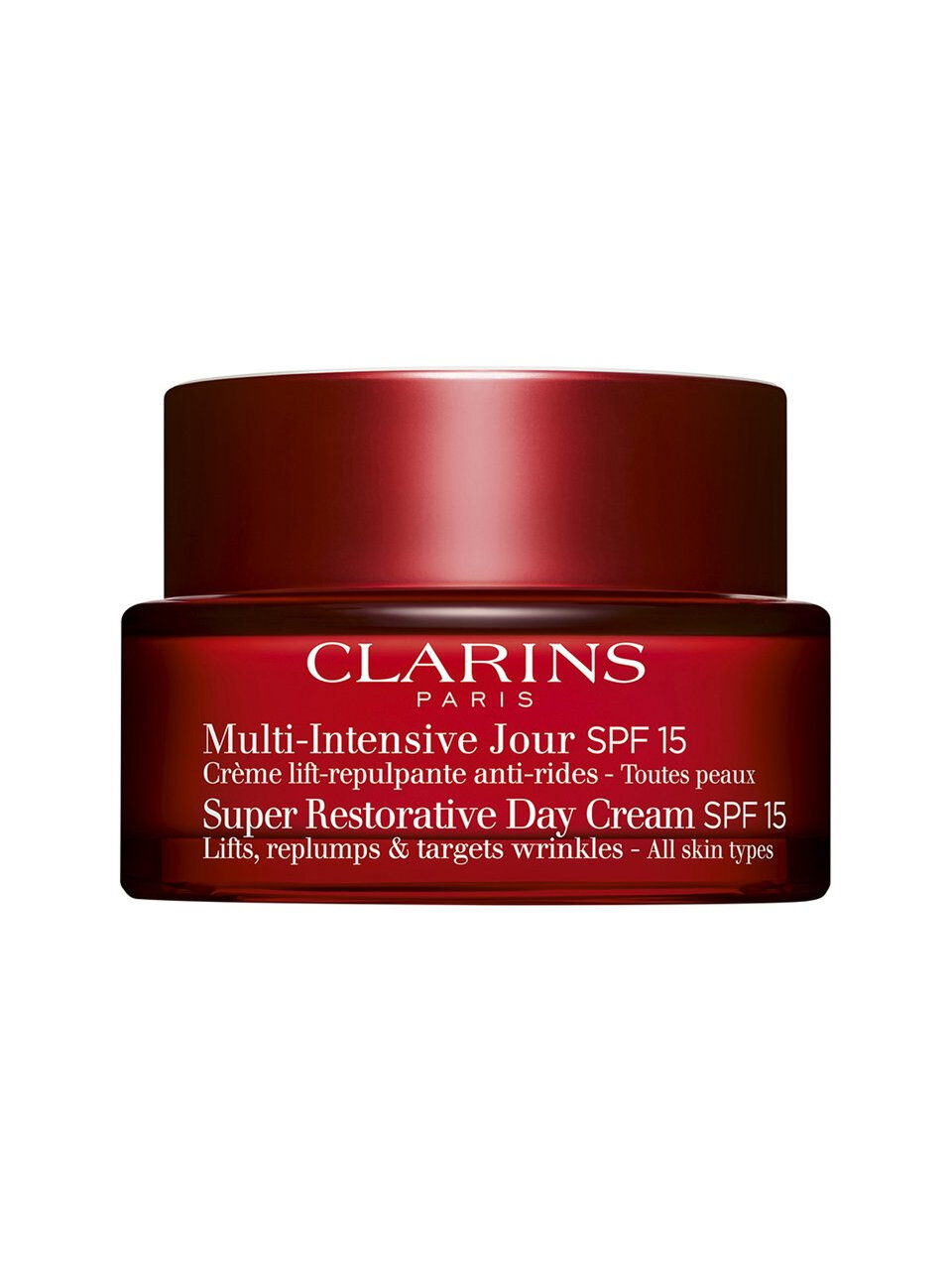 CLARINS Восстанавливающий дневной крем с эффектом лифтинга для любого типа кожи SPF 15 Multi-Intensive 50мл