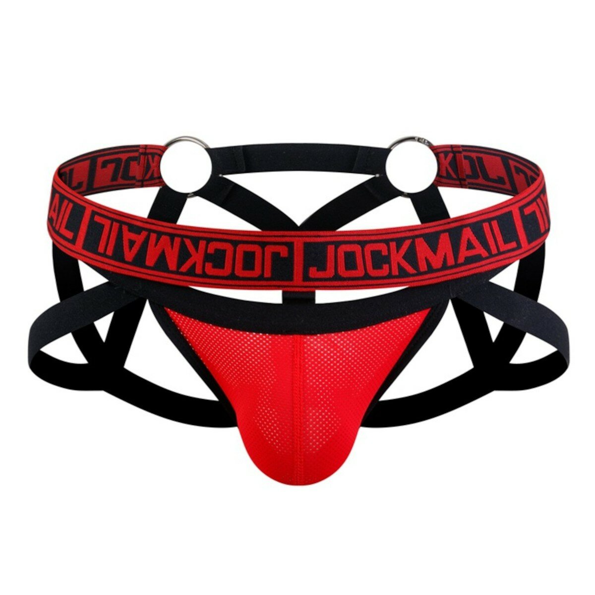 Мужские трусы джоки красные JOCKMAIL JM4031-8 полиамид/спандекс L (48)