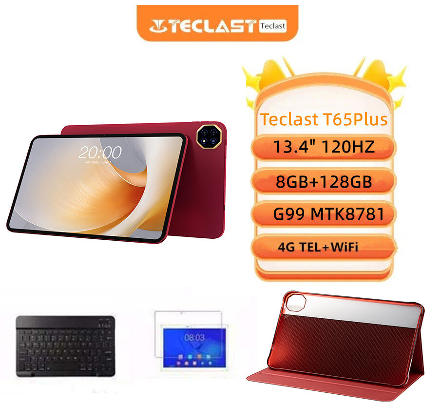 Teclast T65Plus, Максимально 8Гб +128 Гб