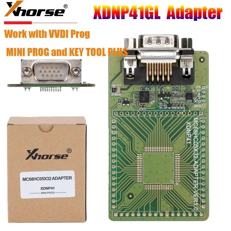 Адаптер без пайки XHORSE XDNP41GL MC68HC05X32 2025 года работает с VVDI Prog/MINI PROG и KEY TOOL PLUS