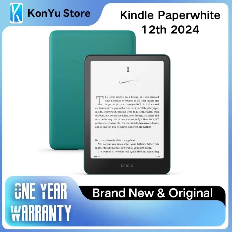Kindle Paperwhite 12-го поколения 7 дюймов Black 32GB Signature