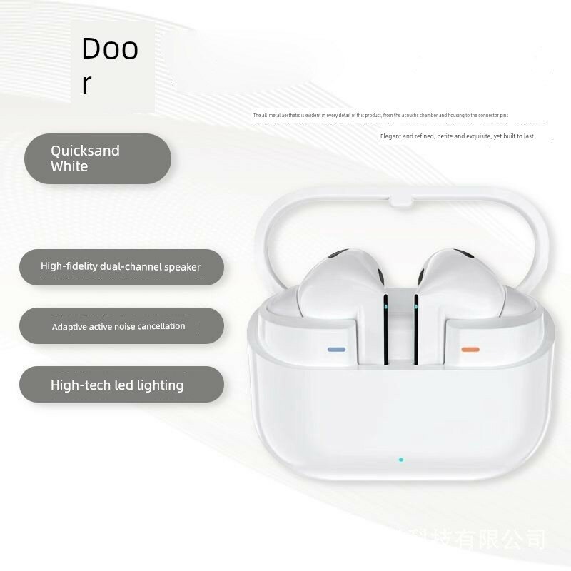 Samsung Galaxy Buds3 Pro беспроводные наушники с активным шумоподавлением, светло-белый цвет
