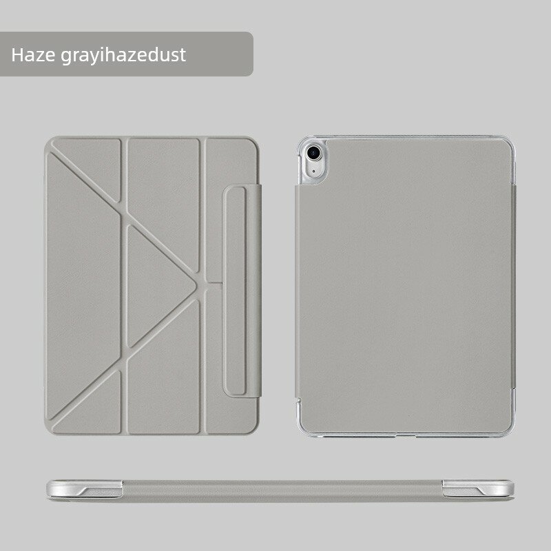 Чехол для iPad Air8 2026 г. (11 дюймов) M4 с защитой углов, туманно-серый, ультратонкий магнитный двусторонний крепеж