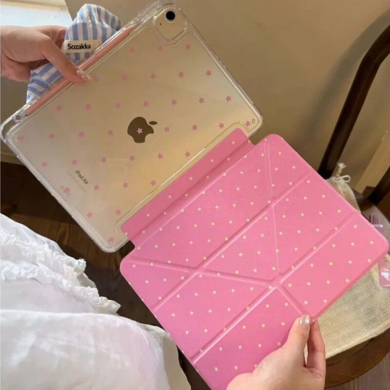 Съемный чехол для Ipad Air 5-го поколения Чехол 10,2 7-го 8-го 9-го поколения Ipad Air 3 поколения 2019 Pro 11 2-го 3-го 4-го горошек