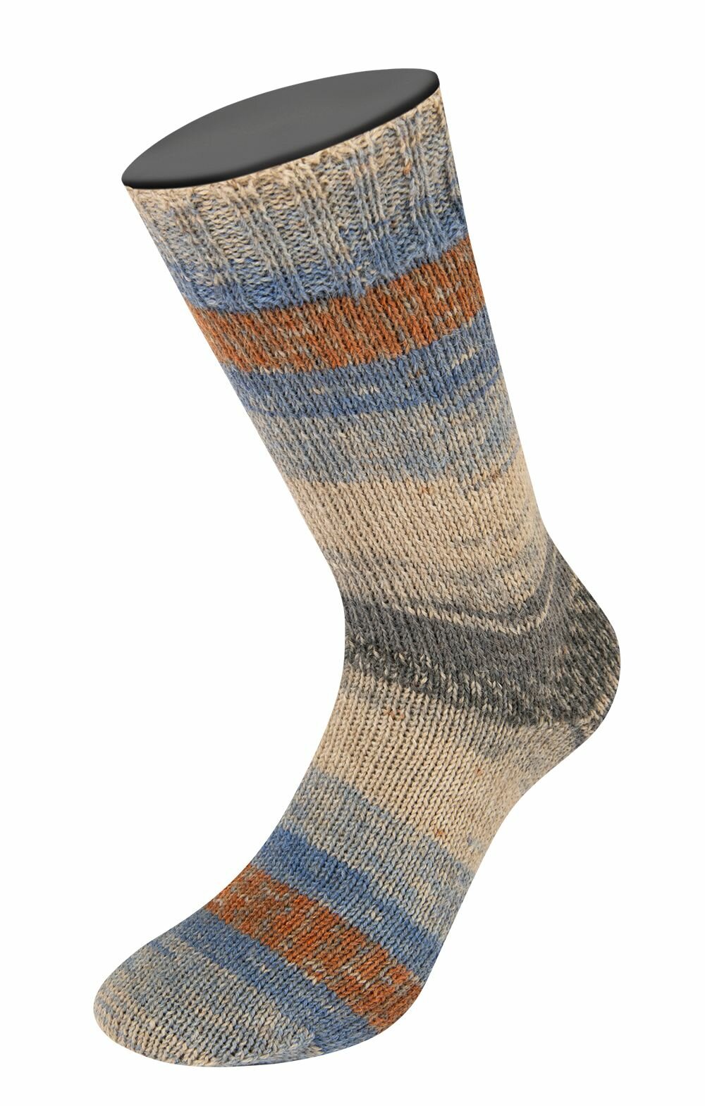 Носочная пряжа Lana Grossa Alpaca Print Meilenweit 100 (2210) 1 моток 100 г/400 м
