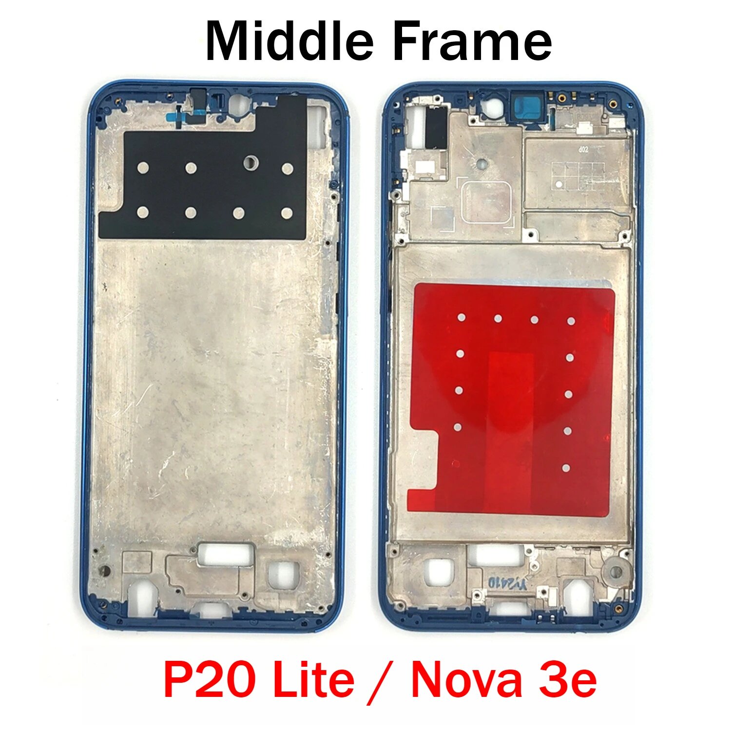Рамка для Huawei Nova 3e/P20 Lite, черная