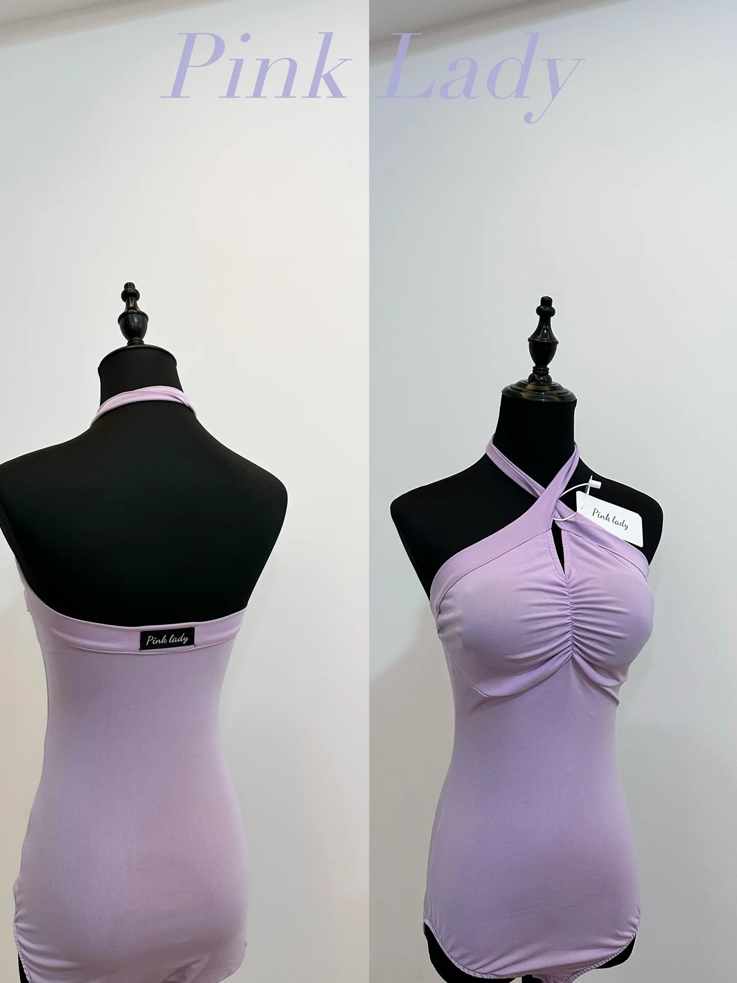 Топ для латиноамериканских танцев Pink Lady, лиловый