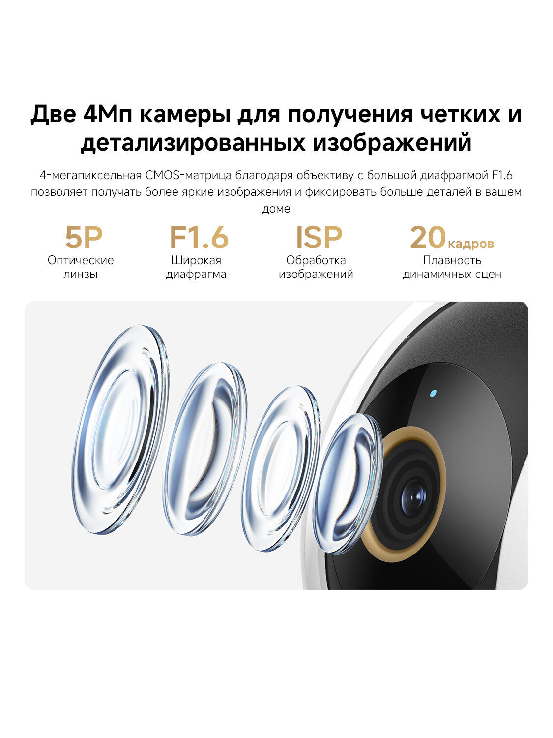 Камера Xiaomi Smart Camera C500 Dual EU — фото 1