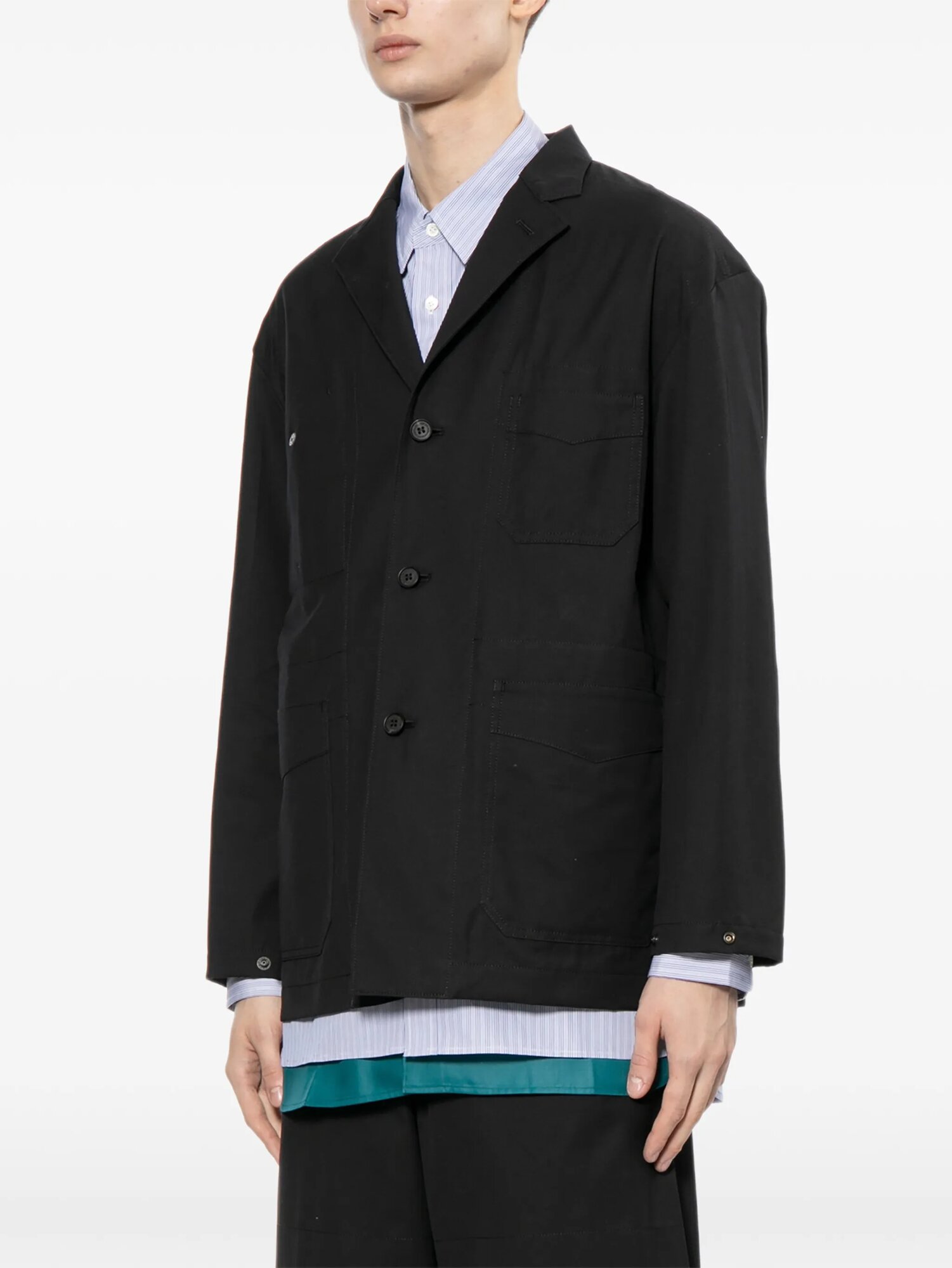 Куртка COMME des GARCONS, размер 46, black/black — фото 1