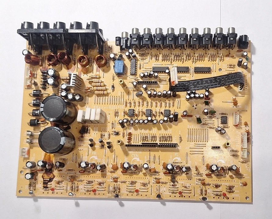 Основная соединительная плата (под восстановление) (AV-508-1/05 PCB) ресивера SVEN (HR-986)