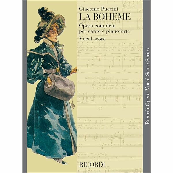 La Boheme: Vocal Score (Ricordi Opera Vocal Score)，Reprinted paperback book