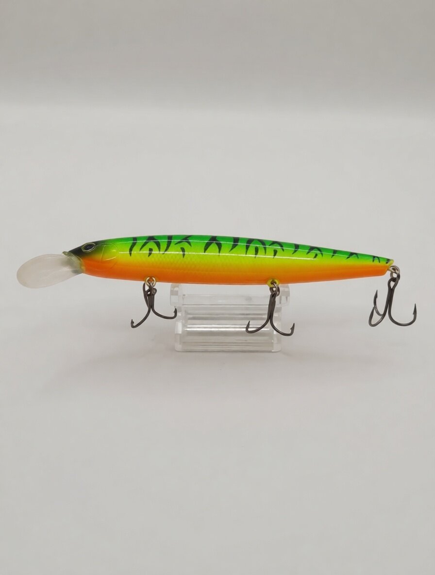 Воблер Yo-Zuri 130mm 25g long minnow, suspending, заглубление 1.0-2.0м