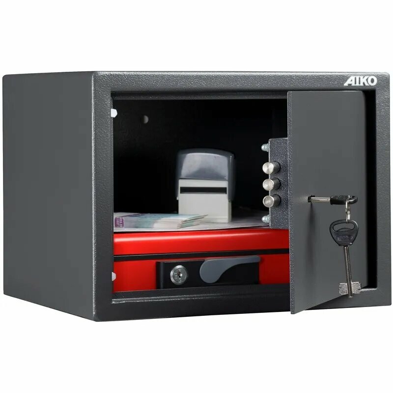Сейф AIKO SM-25 мебельный, ключ. замок, 850574