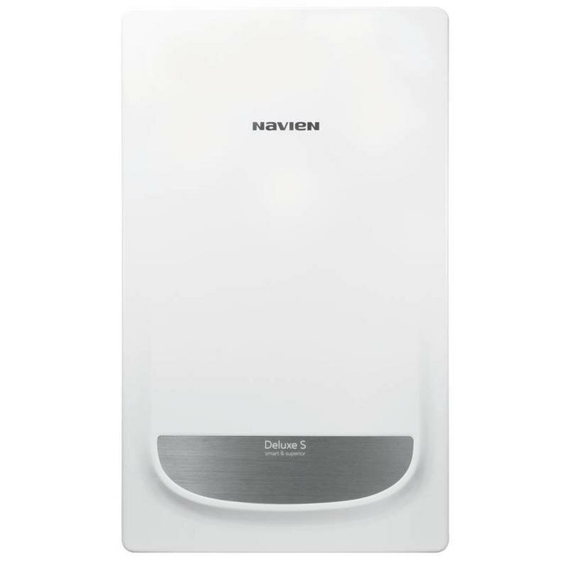 Котел газовый коаксиальный Navien Deluxe S-24k 24кВт двухконтурный камера закрытая NAVIEN НС-1205510