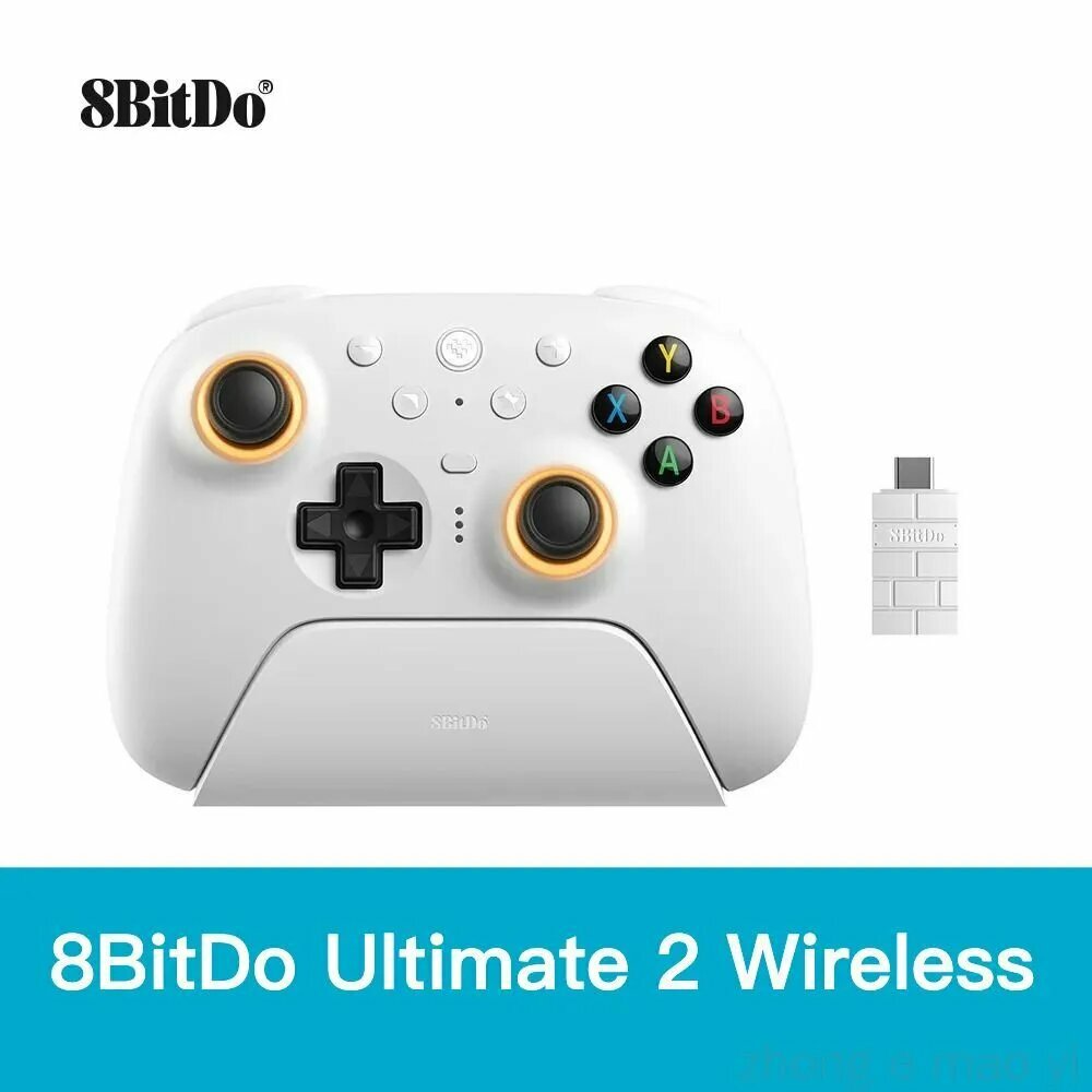 Популярный беспроводной геймпад 8BitDo Ultimate 2 с докстанцией для зарядки