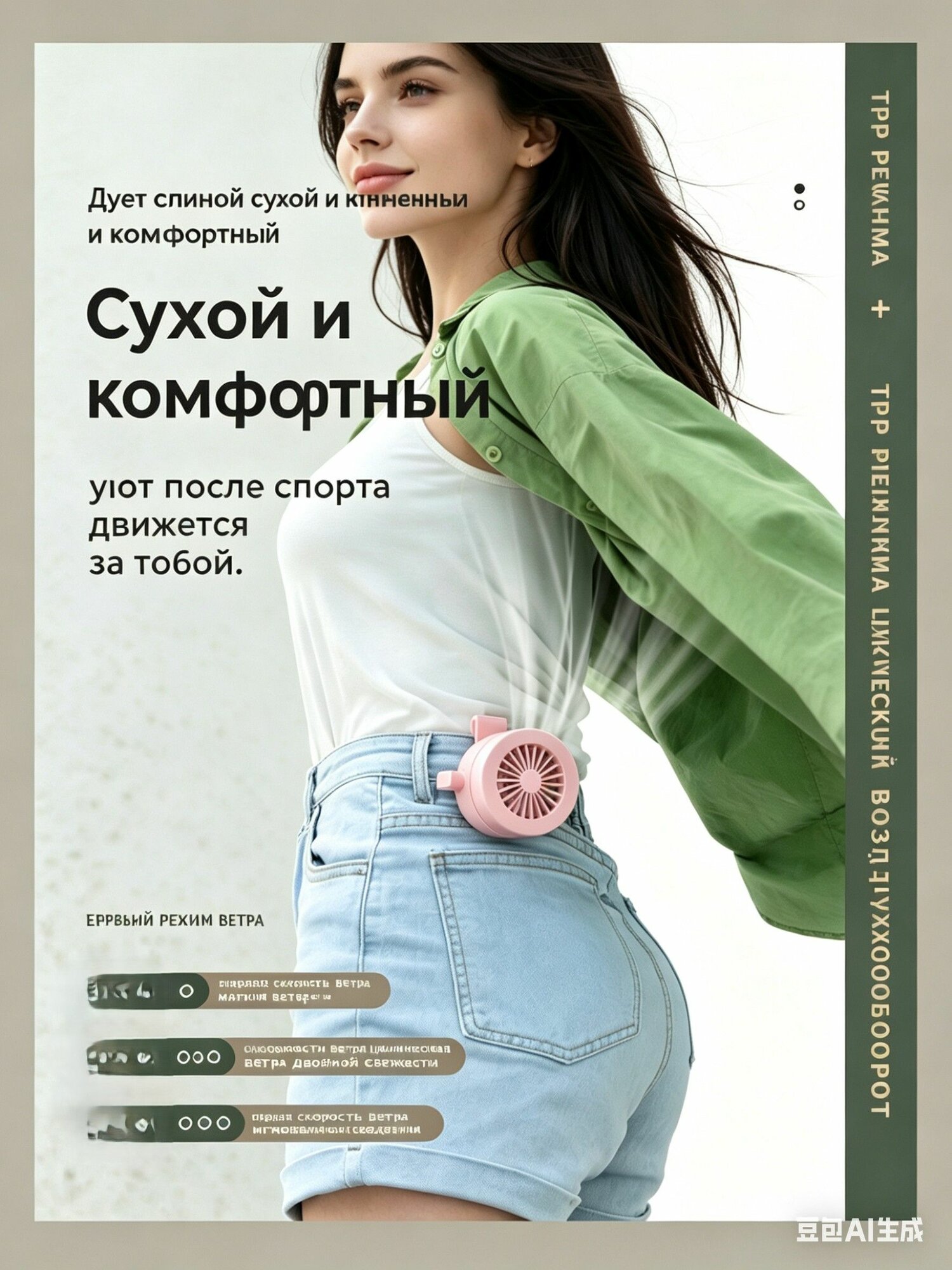 Вентилятор , белый — фото 1