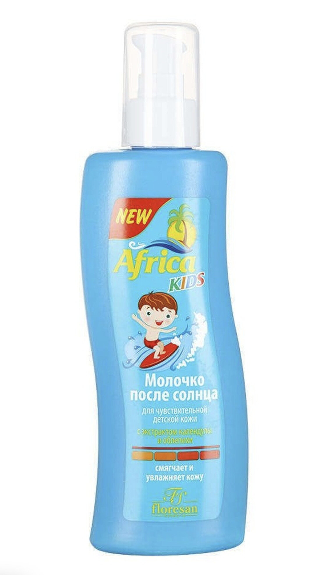 Молочко Floresan Africa Kids после солнца, 200 мл