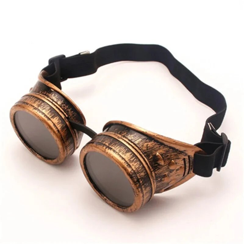 Защитные очки steampunk, желтые