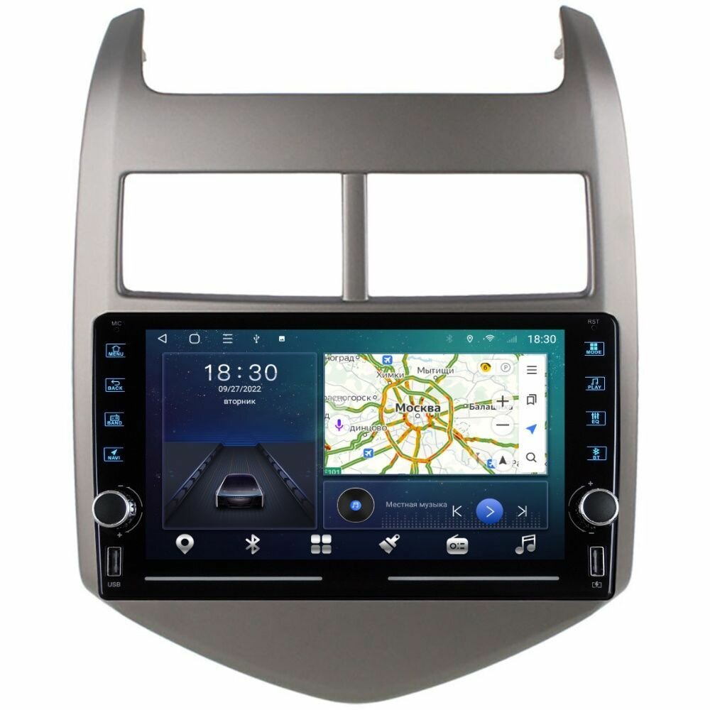 Магнитола Epic K9 Chevrolet Aveo T300 2011-2015 - Android 12 - 8 ядер - CarPlay - QLED экран - DSP процессор - 4G(Sim)