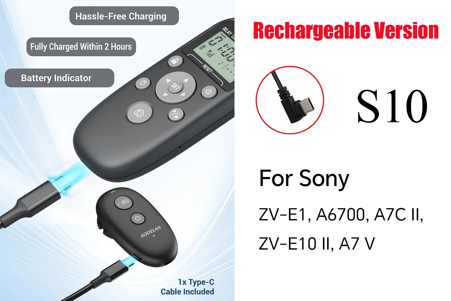 Беспроводной пульт AODELAN S10 для Sony