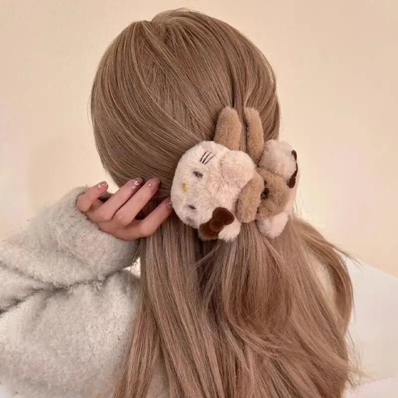 Sanrio Hello Kitty плюшевая заколка z