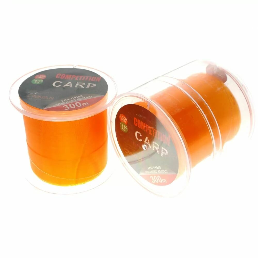 Леска Caiman Competition Carp 300м 0,352мм оранжевая