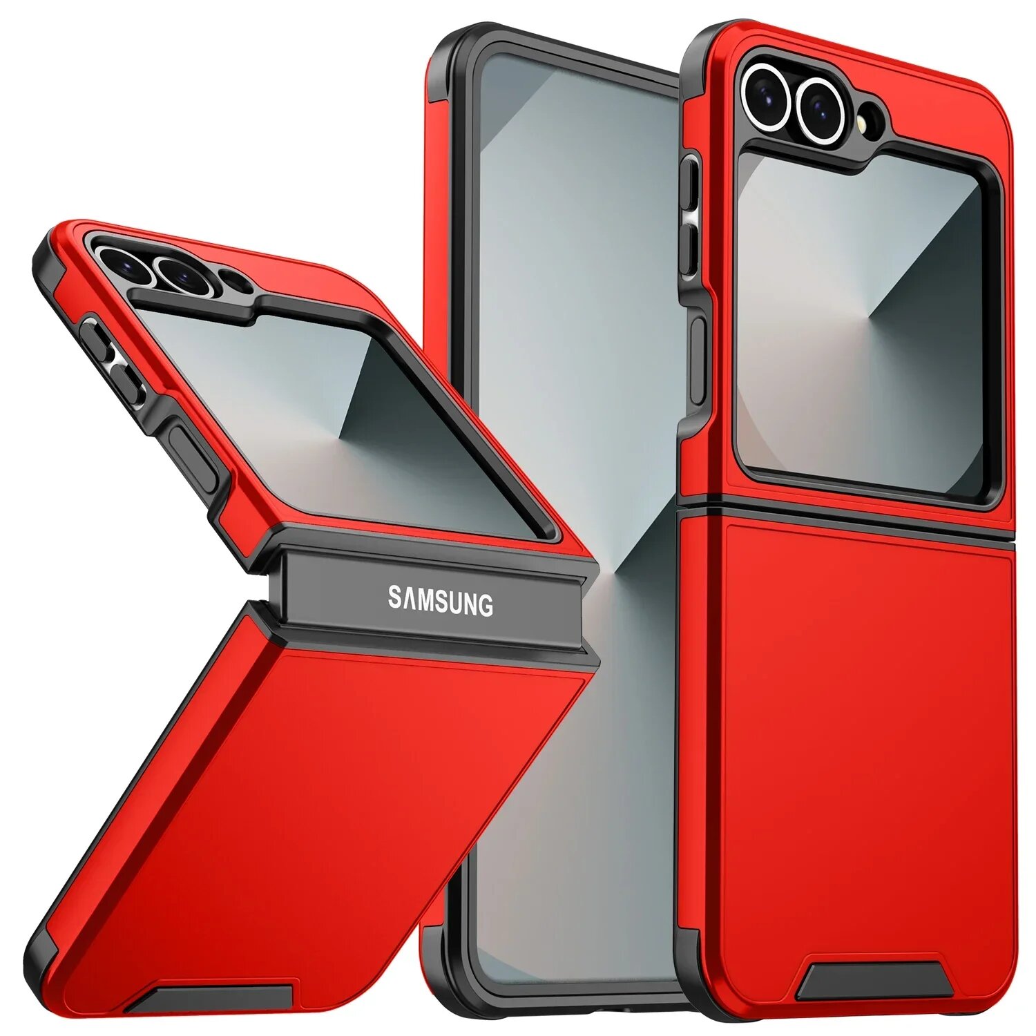 Красный чехол для Samsung Galaxy Z Flip5