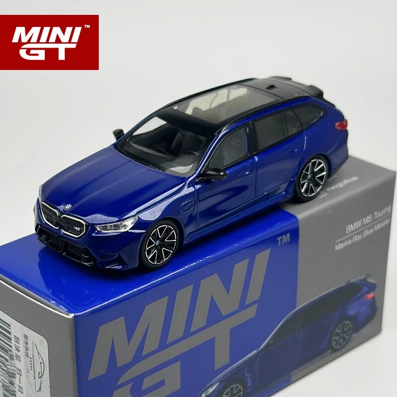 TSM MODEL BMW M5 Touring G99 1:64 Marina Bay Blue Metallic