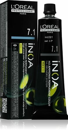 Краска для волос L'Oreal Professionnel Inoa, 7.1, 60 мл