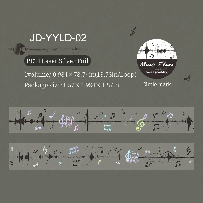 Изолента Music Flows JD-YYLD-02