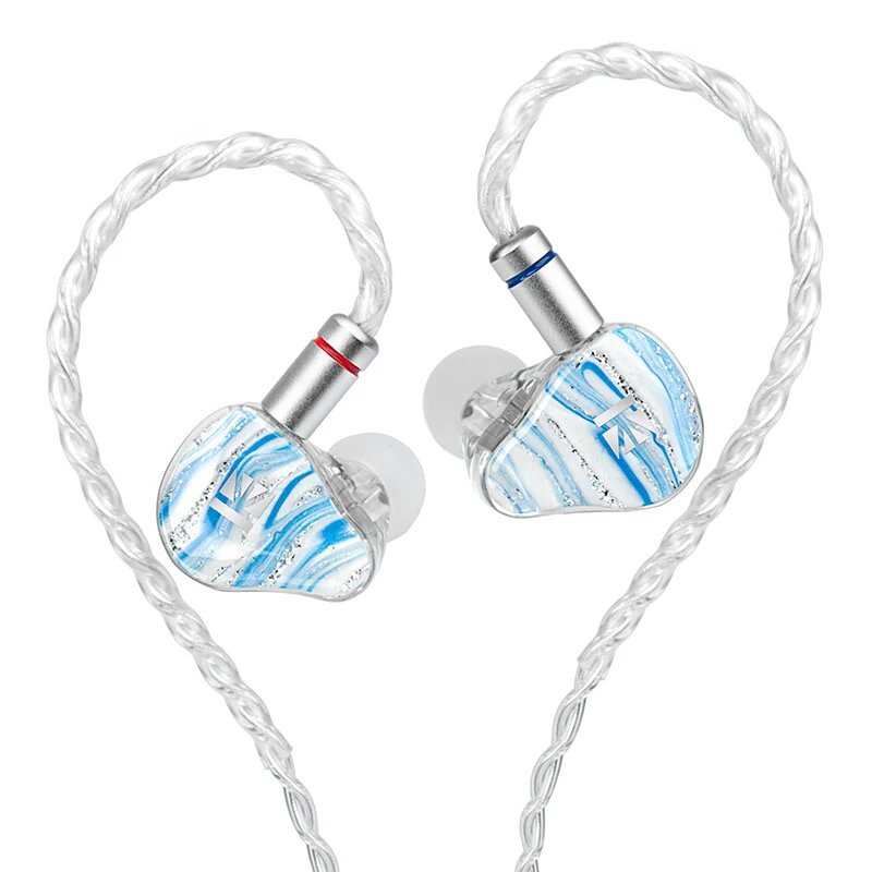 KBEAR Mirage KB08 Blue No Mic HiFi наушники