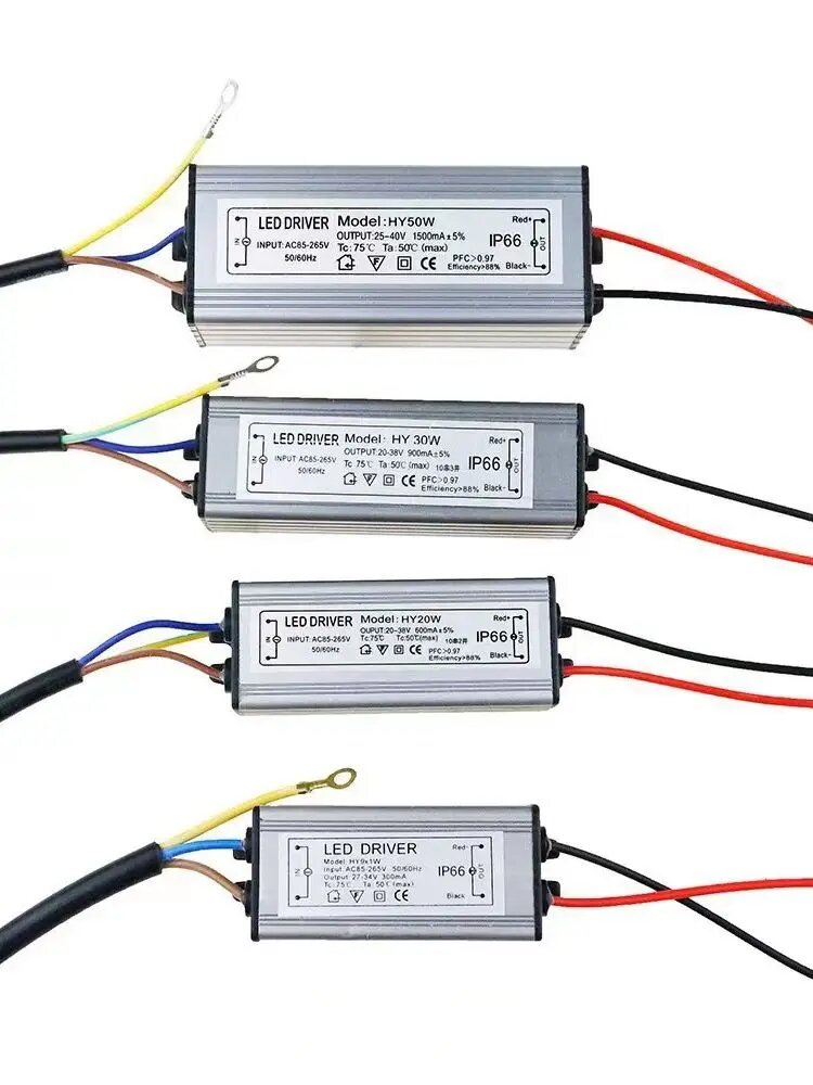 Светодиодные драйверы для прожекторов 10-200Вт 20W 600MA