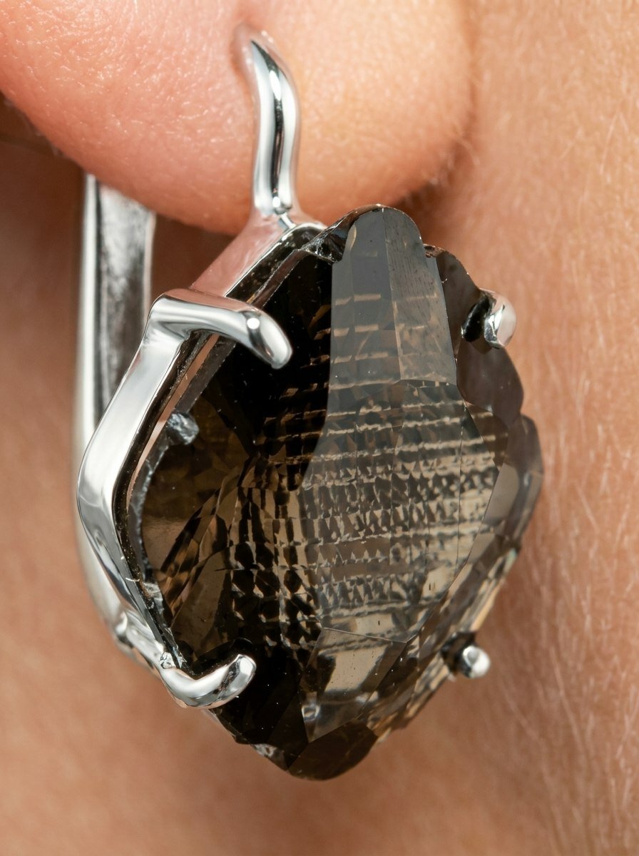 Серьги, серебро, 925 проба