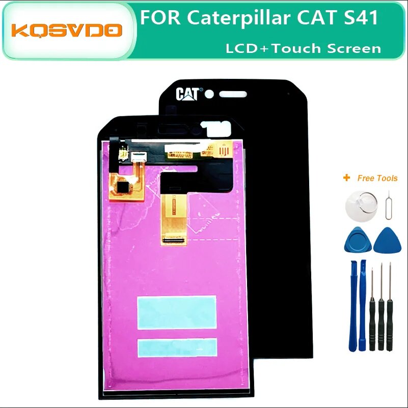 ЖК-дисплей для Caterpillar CAT S41, Запасные детали для замены ЖК-дисплея для Caterpillar S41