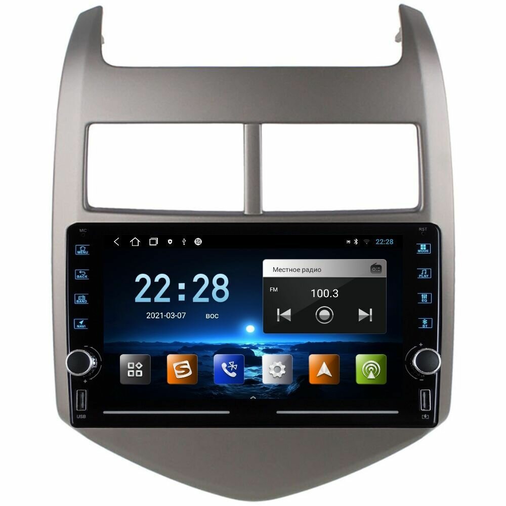 Магнитола R320 Шевроле Авео T300 Chevrolet Aveo II 2011-2015 - Android 12 - IPS экран
