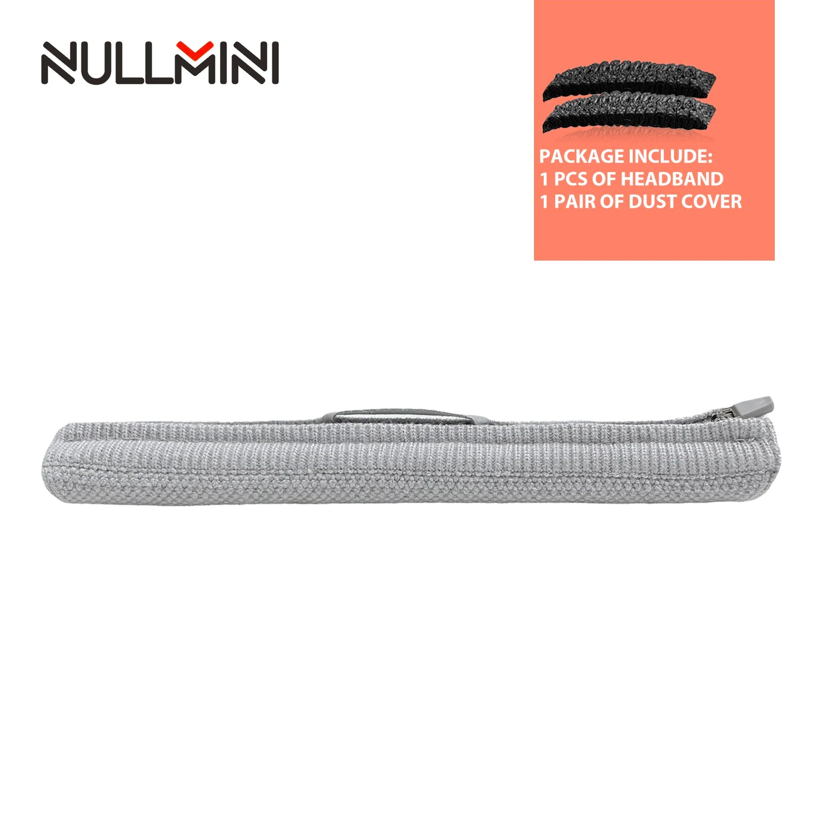 Амбушюры Nullmini для наушников MChose X9 сетчатые белые 1 pcs headband C