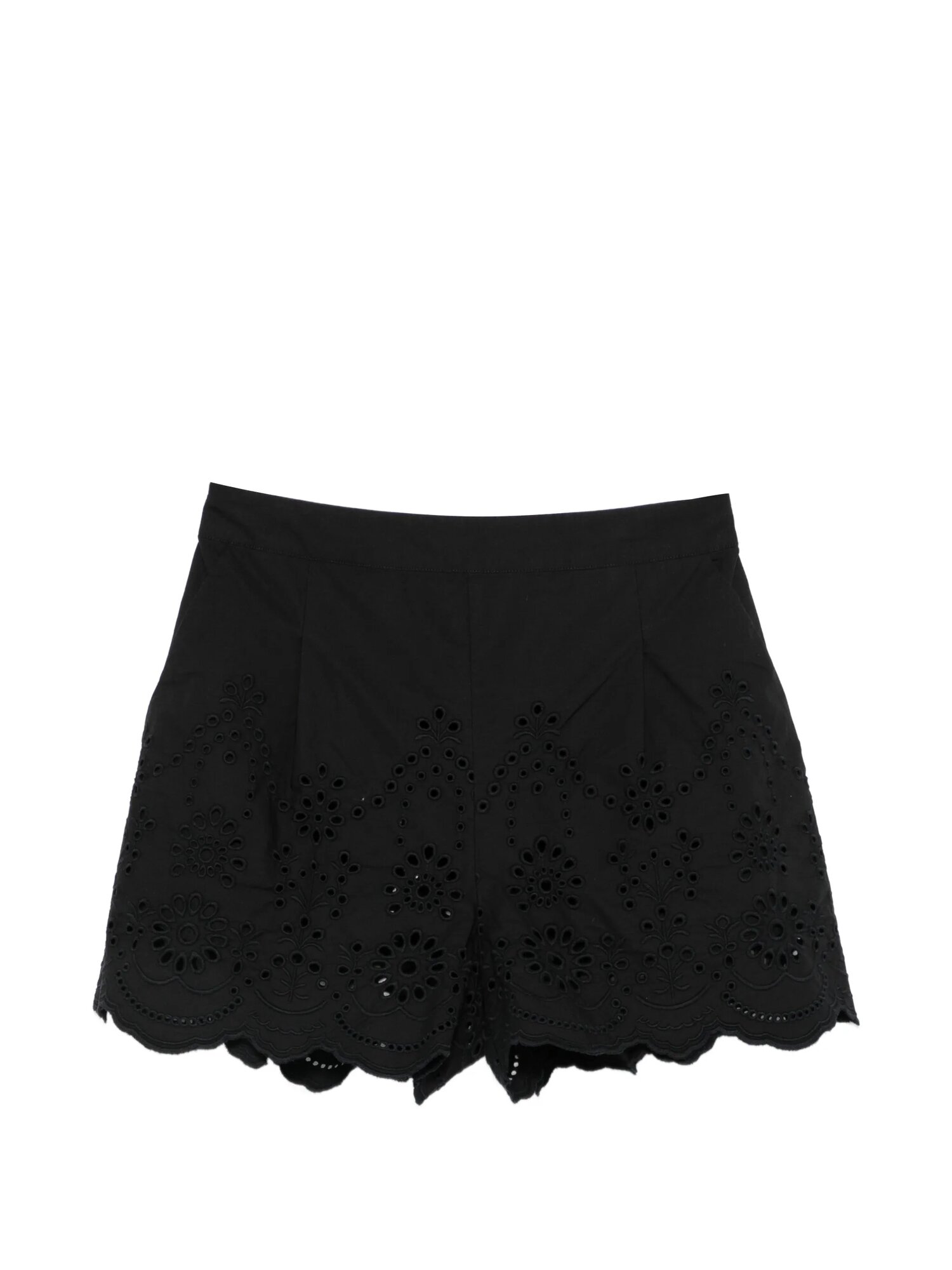 Шорты Amani broderie-anglaise scalloped shorts