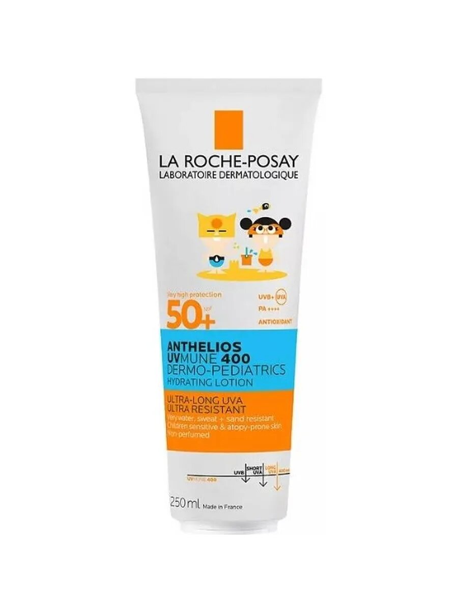 Детское солнцезащитное молочко La Roche-Posay Anthelios Derm